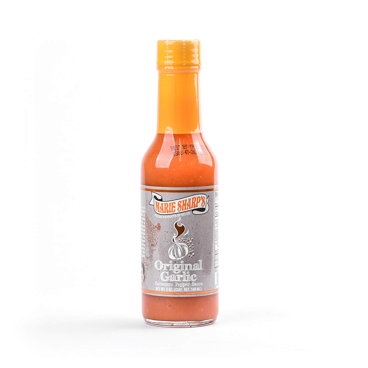 Marie Sharp's Original Garlic Habanero Pepper Sauce - Heatsupply