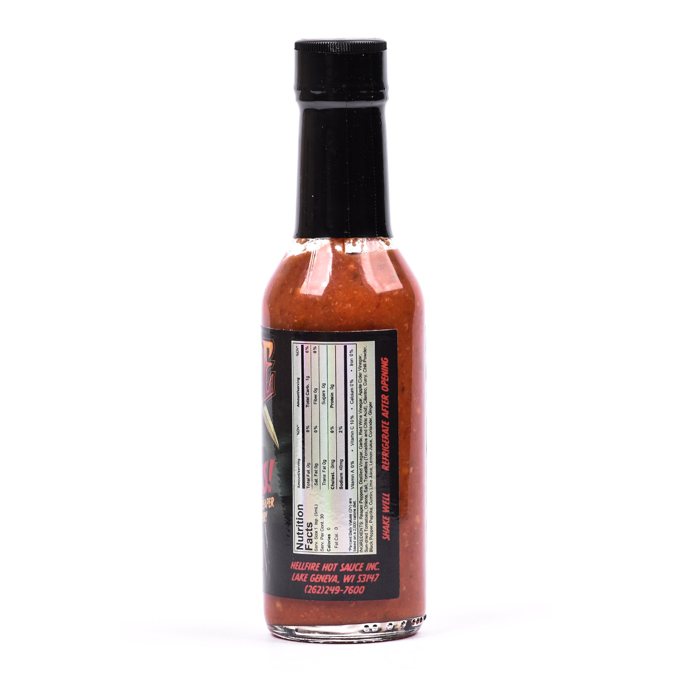 Hellfire 'Fear This' met Carolina Reaper - Heatsupply