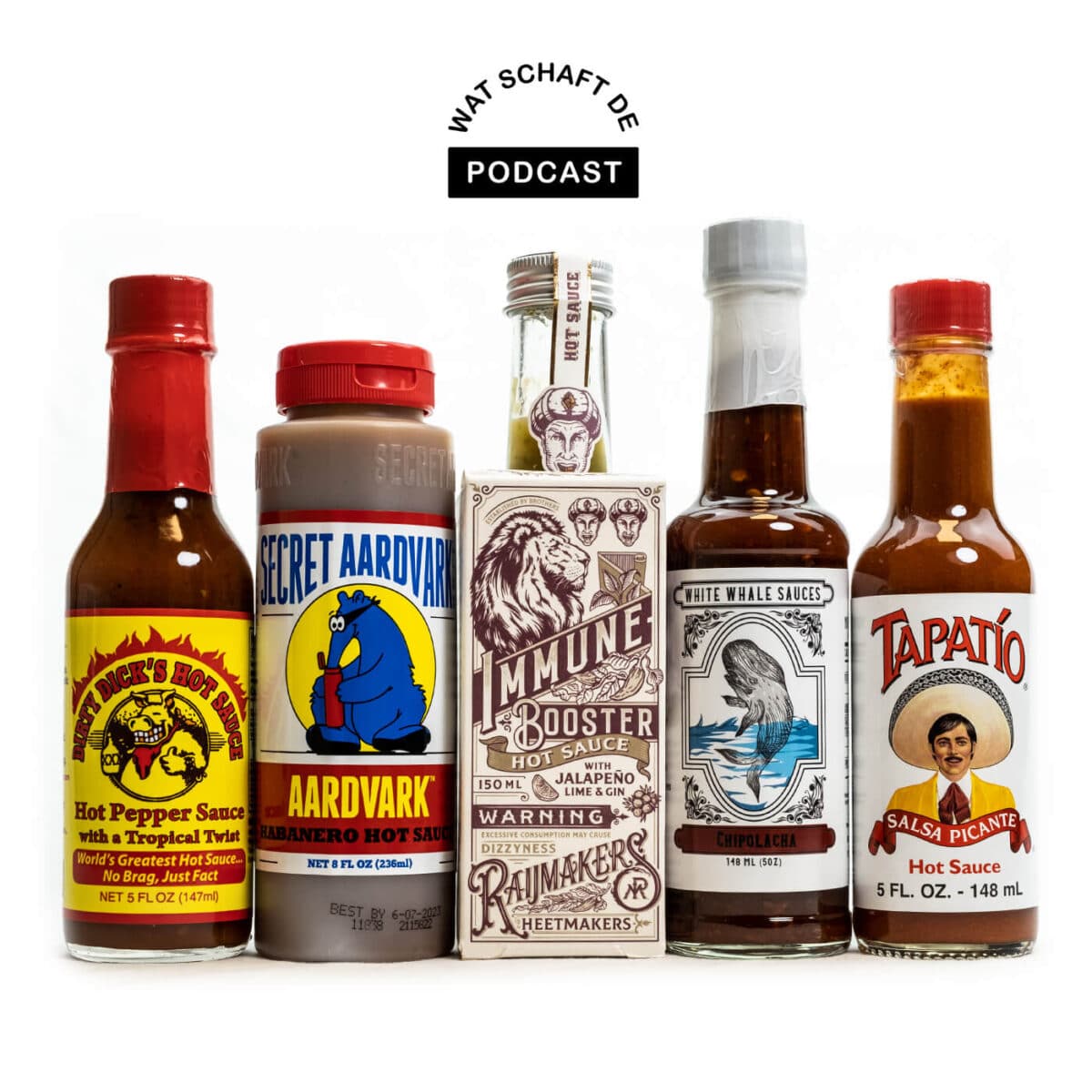 HOT ONES Gift Pack, een pakket met 4 sauzen uit de show! - Heatsupply