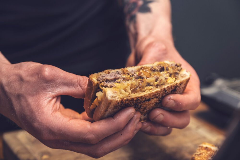 Double Smashed Patty Melt - Heatsupply