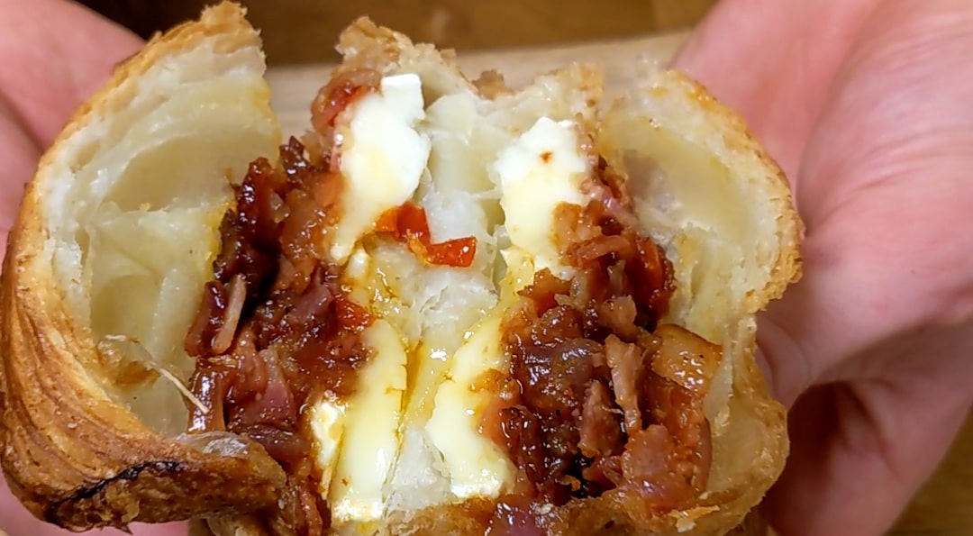 Brie Croissant with Bacon Jam & Hot Honey - Heatsupply