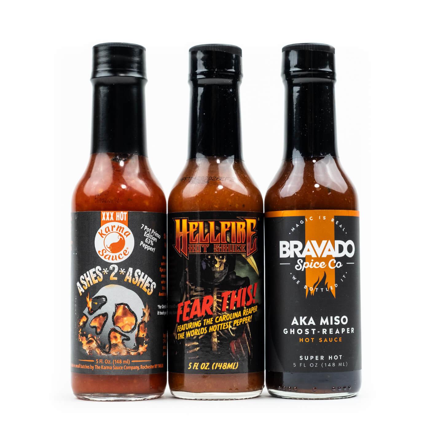 Hottest Hot Sauce KICK Hot Sauce, Organic Mango Ghost Pepper Hot Sauce