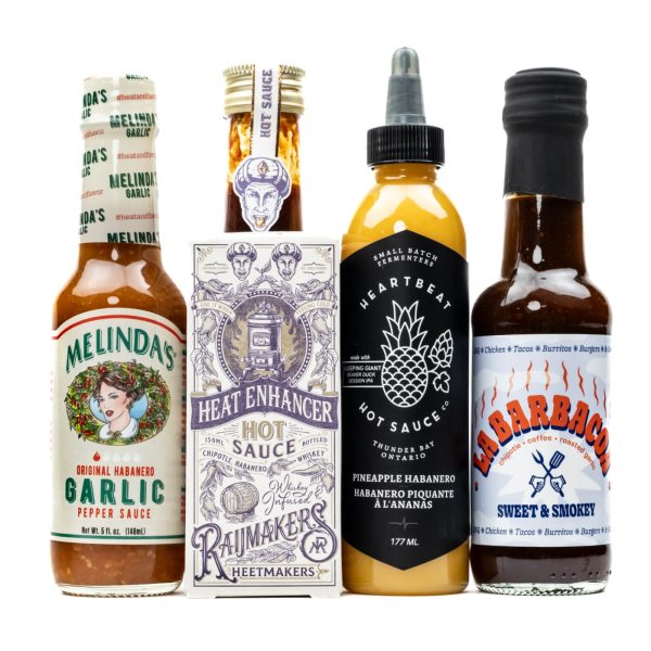 Hot sauce proefpakket - BBQ - Heatsupply
