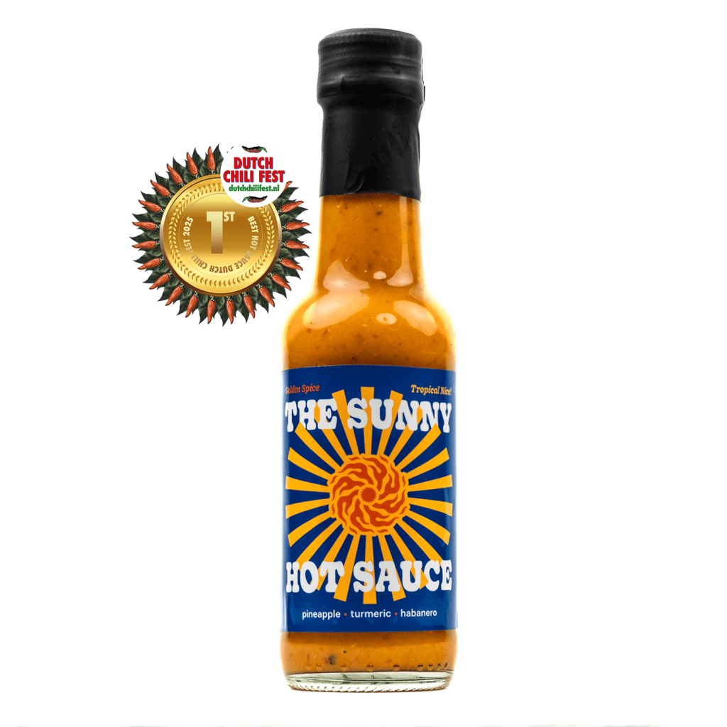 The Sunny Hot Sauce by Heatsupply - Best Dutch Hot Sauce 2025 - Heatsupply