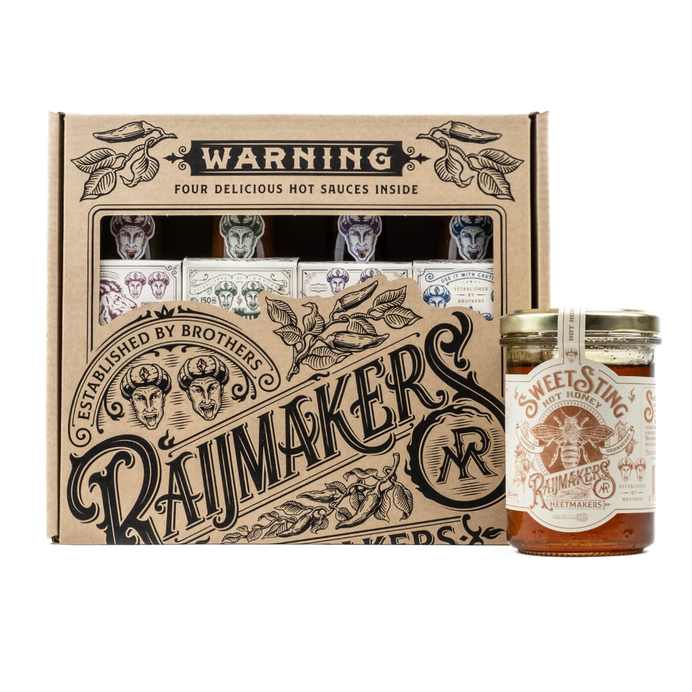 Raijmakers Heetmakers Giftset + Hot Honey - Heatsupply